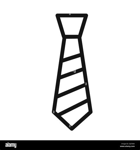 Tie Icon Vector Line Logo Mark Or Symbol Set Collection Outline Style Stock Vector Image And Art