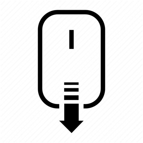 Arrows Bottom Location Mouse Move Navigation Scroll Down Icon