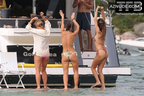 Alessandra Ambrosio Sexy Shows Off Her Model Figure While Dancing With