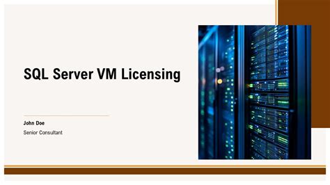 sql server vm licensing ppt structure acp