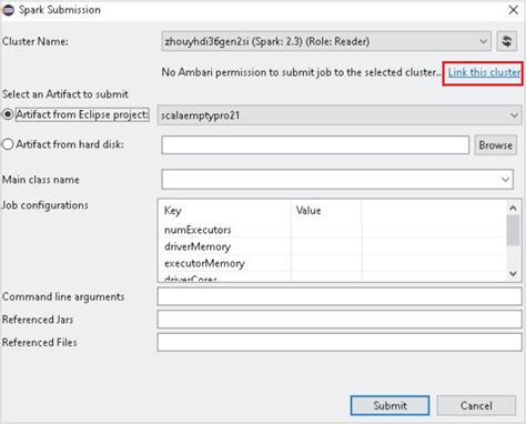 Azure Toolkit For Eclipse Create Scala Apps For Hdinsight Spark Microsoft Learn