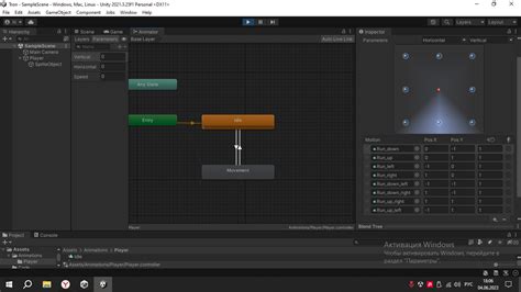 In 2d Animation The Character Goes Into Idle Mode When A Key Is Pressed In Unity Stack Overflow