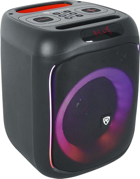Rockville Rockbox Pro V2 150w Portable Bluetooth Speaker Led Party Lights Tws