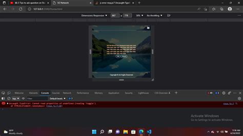 Html Javascript Cant Read My Toggle It Shows An Error Stack Overflow