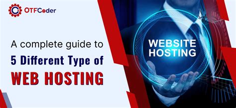 different types of web hosting explained otfcoder private limited