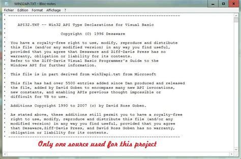 My Win32 Api Viewer Visual Foxpro Codes