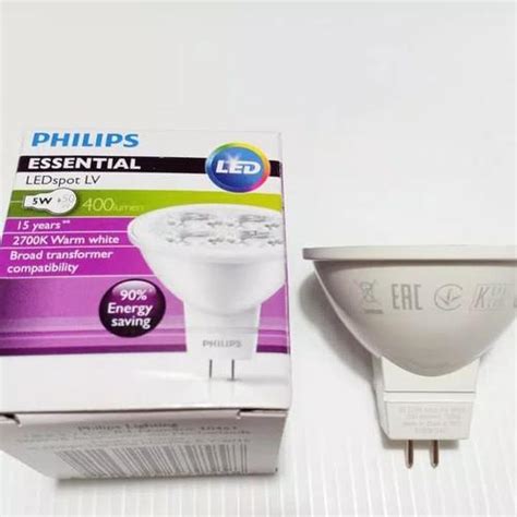 Jual Philips Essential Mr16 12volt 5watt Halogen Led Led Tusuk
