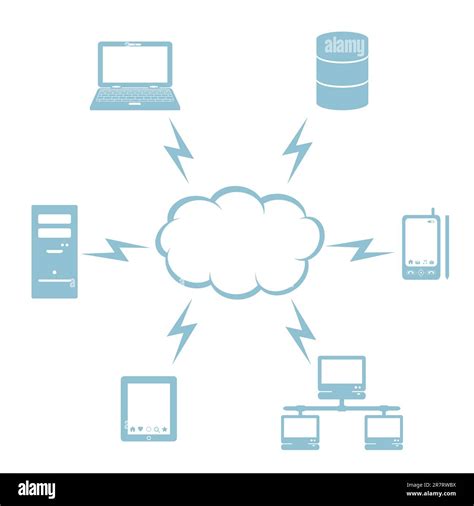 Cloud Computing Clipart Stock Vector Images Alamy