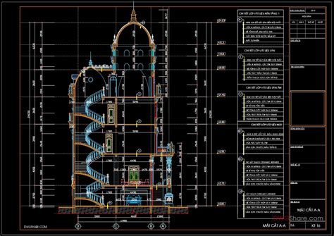4 Stories House Sections Details Autocad File Free Cad Blocks