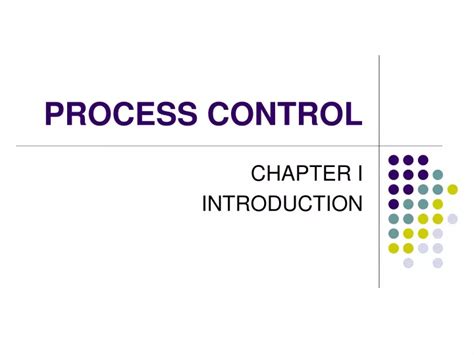 PPT PROCESS CONTROL PowerPoint Presentation Free Download ID 9710395
