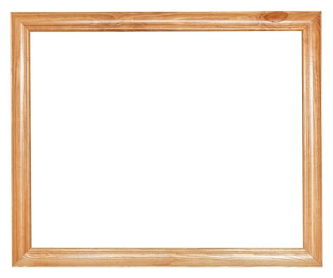 Premium Photo Simple Wood Picture Frame
