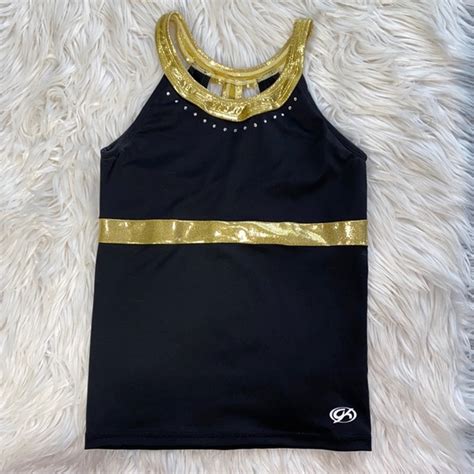 Gk Other Gk Black And Gold Tank Poshmark