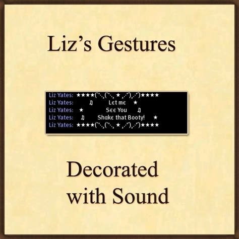 Second Life Marketplace ~ Liz Gestures ~ Let Me See You Shake Your Booty