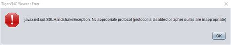 Java Client Issue No Appropriate Protocol Protocol Is Disabled Or Cipher Suites Are