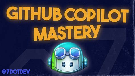 Master Github Copilot As A Beginner Youtube