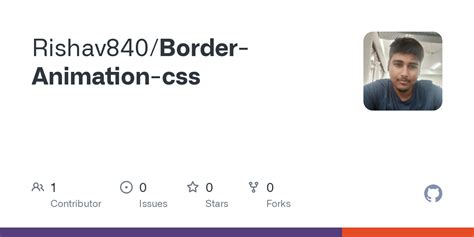 Github Rishav840border Animation Css
