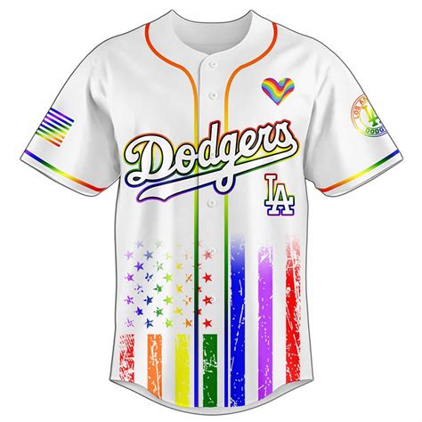 Dodgers Happy Pride Month Jersey 2025