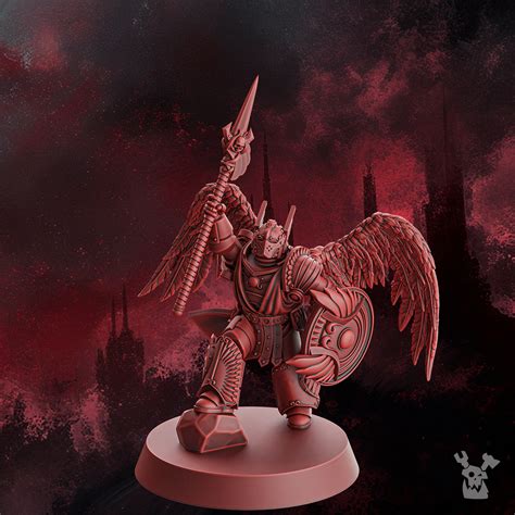 Flamingo Warrior Vs Greg Wardle Tactical Rock Display Wargaming Grimdark Future Battle