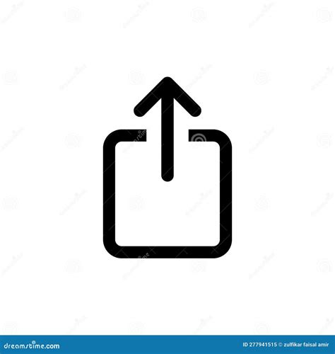 Upload Icon Load Data Symbol Stock Illustration Illustration Of Internet Sign 277941515