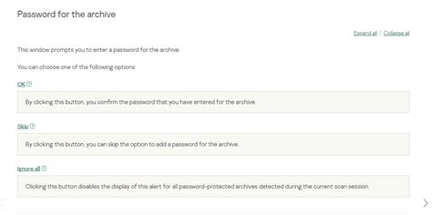 Does Scanning Password Protected Files Remove The Password Kaspersky Anti Virus Kaspersky
