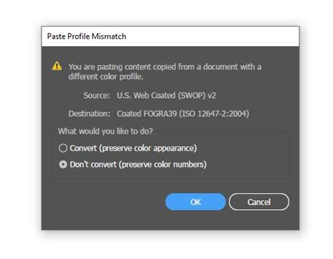 Solved CMYK Values Changing Colour Management Adobe Product Community