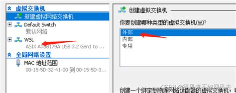 【wsl2】win11基于hyber V桥接set Vmswitch Csdn博客
