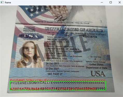 How To Implement Machine Readable Zone Mrz Recognition In Python