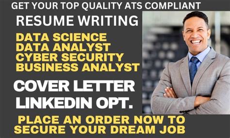 Write Professional Data Science Resume Business Analyst Cyber