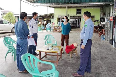 နမ့်ခမ်းမြို့ စည်ပင်သာယာရေး နယ်နိမိတ်အတွင်းရှိ စားသောက်ဆိုင်များ ရောင်းချ နေသည့် ပြည်သူများက