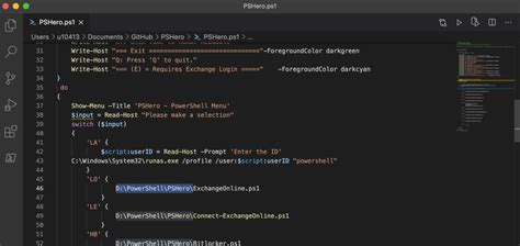 Getting Started With A Powershell Menu Baker Street Forensics