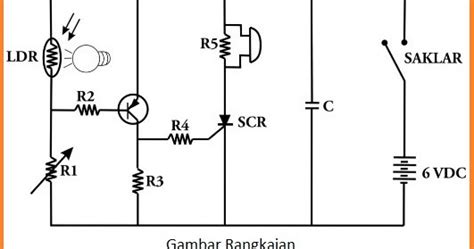 Cara Mudah Membuat Alarm Anti Maling Dengan Sensor Cahaya Teknik Elektro