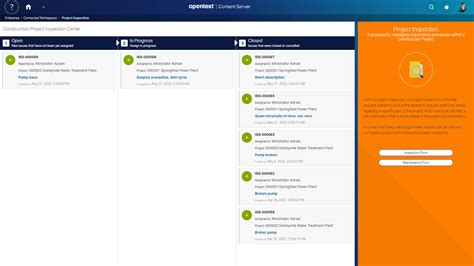On Site Inspection AnswerModules