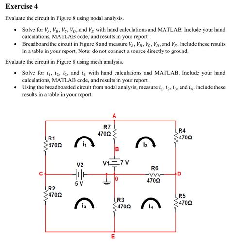 [solved] evaluate the circuit in figure 8 using nodal ana