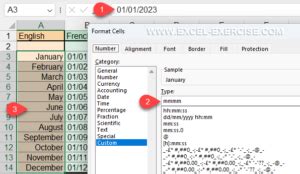 Write Months In Any Language In Excel