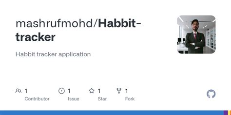 Github Mashrufmohdhabbit Tracker Habbit Tracker Application