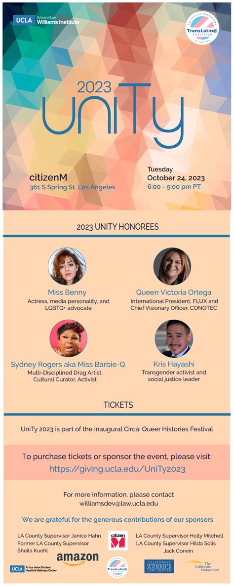 UniTy 2023 Williams Institute