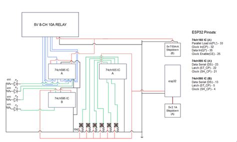 Relay Switch Problem Using 74hc595 Shift Register And Esp32 General Guidance Arduino Forum