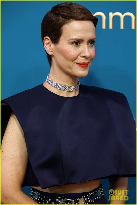 Sarah Paulson Gets Support From Partner Holland Taylor At Emmys 2022 Photo 4818177 Sarah
