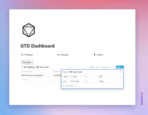 How To Set Up Gtd In Notion Templates Included
