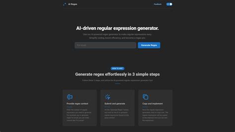 airegex pro ai powered regex generation tool creati ai