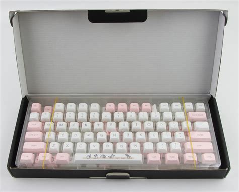 Building A Keyboard 11 Epomaker Mini Cat 64 Kit Kitty Pbt Keycaps Ttc Heart Switches