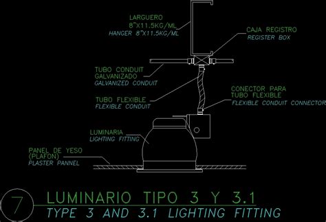 Lighting Installation Dwg Detail For Autocad • Designs Cad