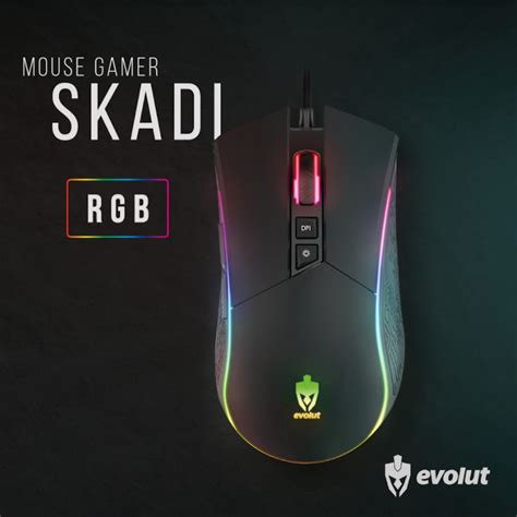 Mouse Gamer Rgb Skadi Shopee Brasil