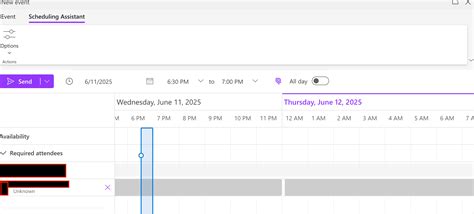 Scheduling Assistant No Longer Functional Microsoft Community Hub