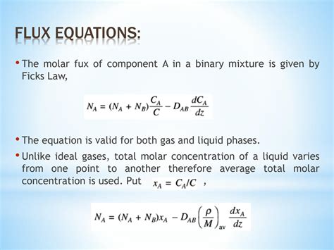 Solution Molecular Diffusion In Liquids Self Diffusion Kundsen Diffusion Coefficient Lecture