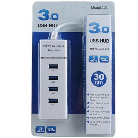 Usb Super Speed Port Hub Computers Tech Parts Accessories Cables Adaptors On
