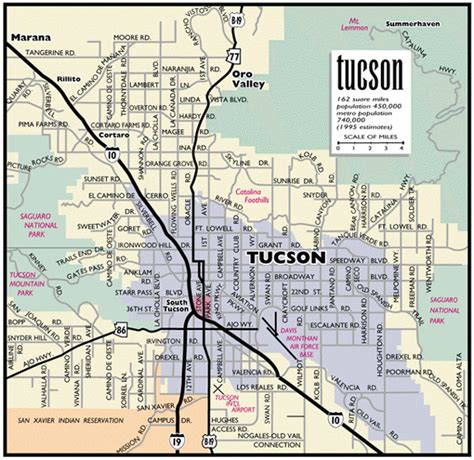 Tucson Map ~ Online Map