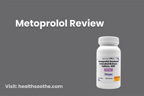 Metoprolol Review Uses Side Effect And More