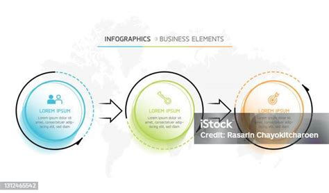 벡터 일러스트 인포그래픽 디자인 템플릿 프레젠테이션 및 차트 3 가지 옵션 또는 단계 프리미엄 벡터 3에 대한 스톡 벡터 아트 및 기타 이미지 Istock