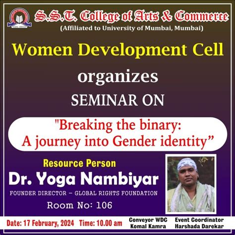 Breaking The Binary A Journey Into Gender Identity SST College